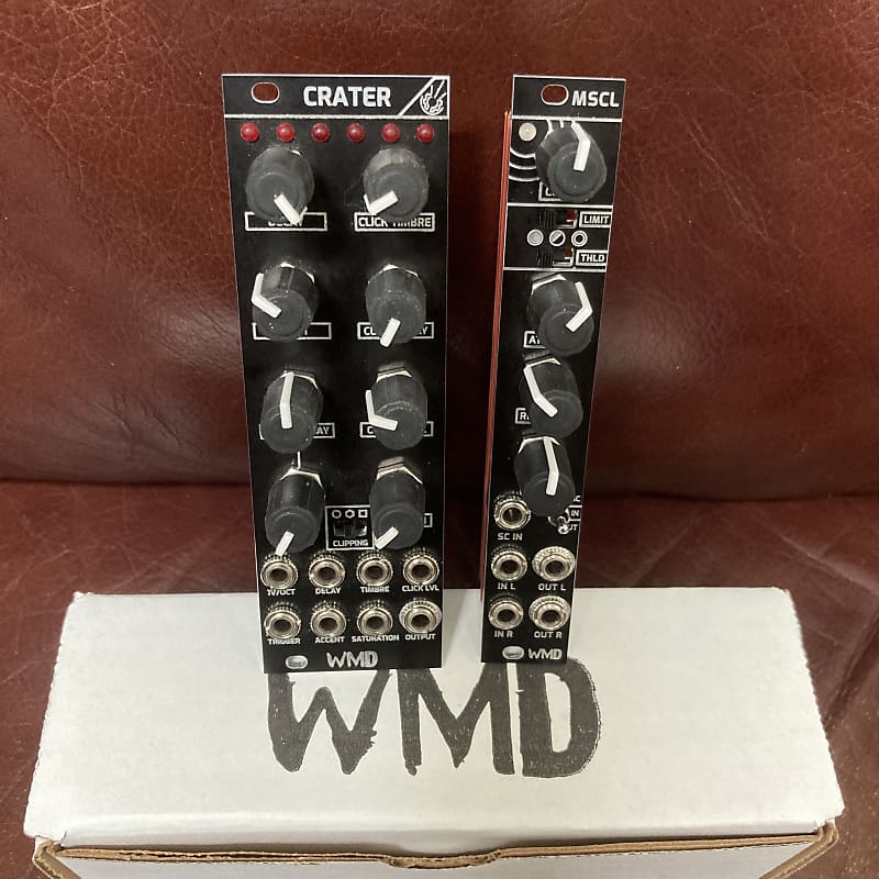 WMD Crater Kick Drum and WMD MSCL Compressor - Studio Demo | Reverb