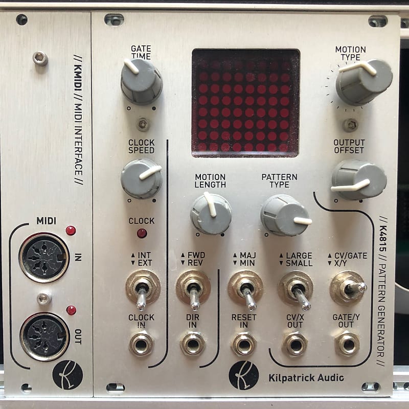 Kilpatrick Audio K4814 + KMidi Pattern Generator Eurorack | Reverb