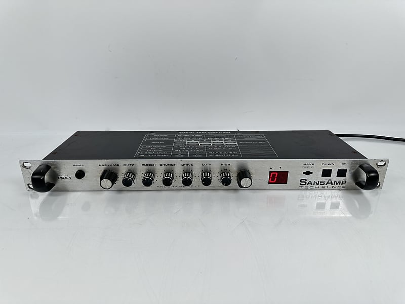 Tech 21 PSA-1.1 Sansamp Rackmount Amp Simulator | Reverb UK