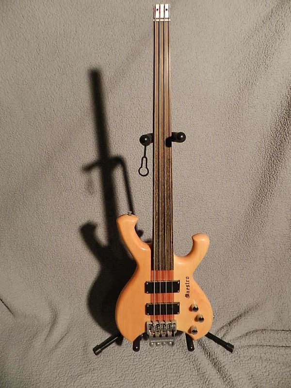 Maestro Bass - 4 String Natural Fretless Headless | Reverb