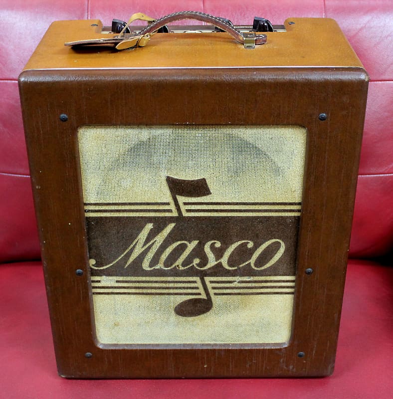 Vintage Masco MU-17 Amplifier 4 Channel 1954 USA - Excellent | Reverb