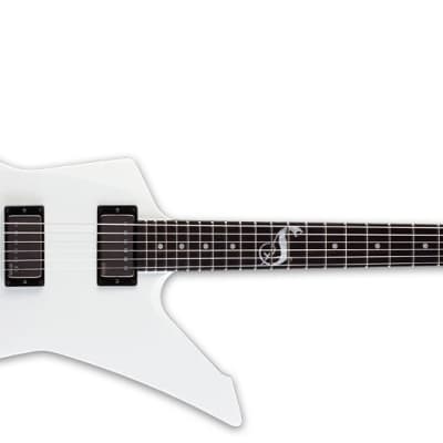 2013 ESP LTD James Hetfield Snakebyte White Left-Handed Lefty | Reverb