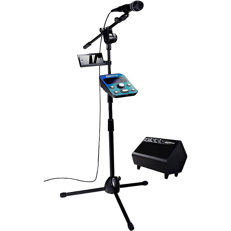 Singtrix Party Bundle Karaoke System with Mic, Mic Stand, FX | Reverb