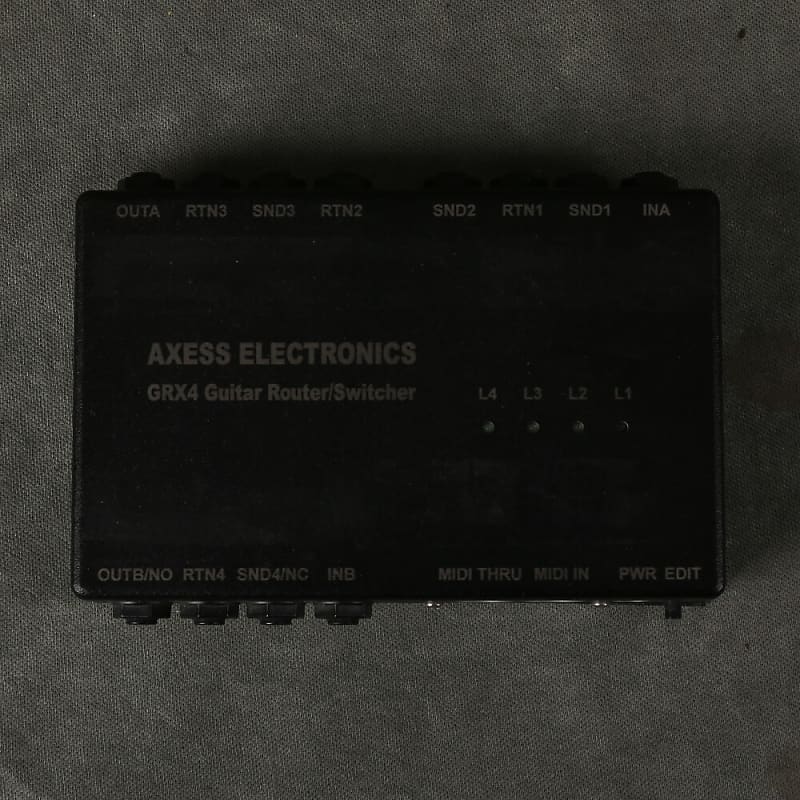 Axess Electronics GRX4 Guitar Router/Switcher - 2nd Hand | Reverb