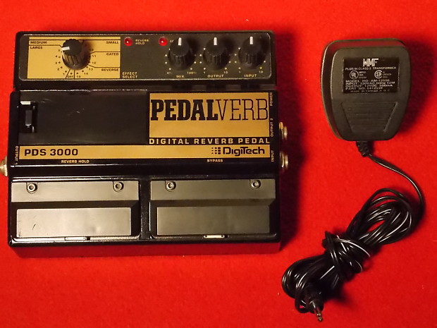 DigiTech PDS 3000 PEDALVERB Reverb Effects Pedal. Rare 12 bit | Reverb