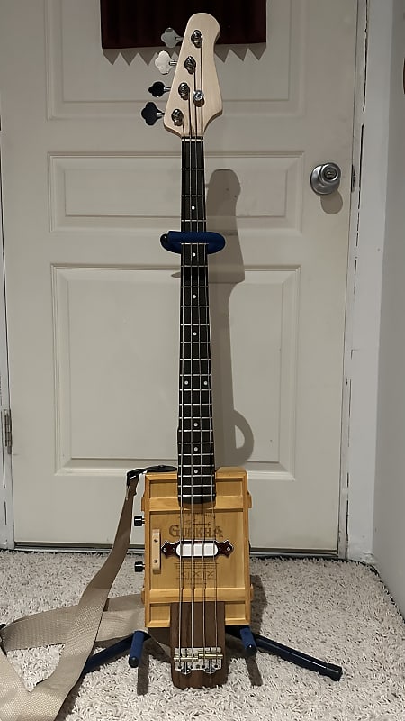 Cigarbox Bass 2022 - Natural | Reverb