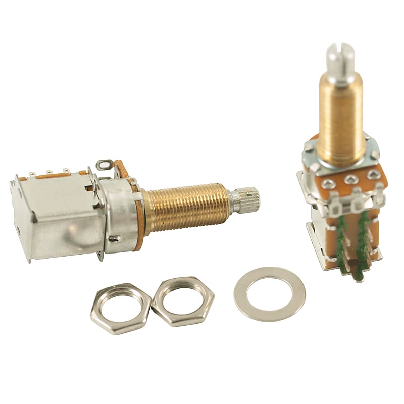 Alpha WDPDT-250XLPL-1 Potentiometer With Push-Pull DPDT | Reverb