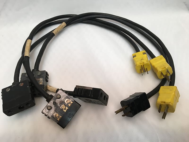 Production Lighting Stage Plugs 14 Awg 4 Pack | Reverb UK