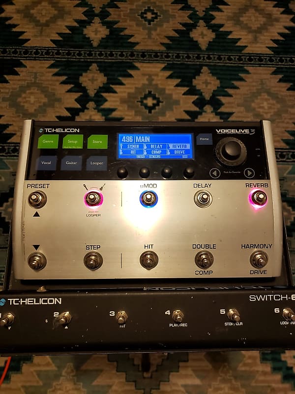 Voicelive 3 + Footswitch | Reverb