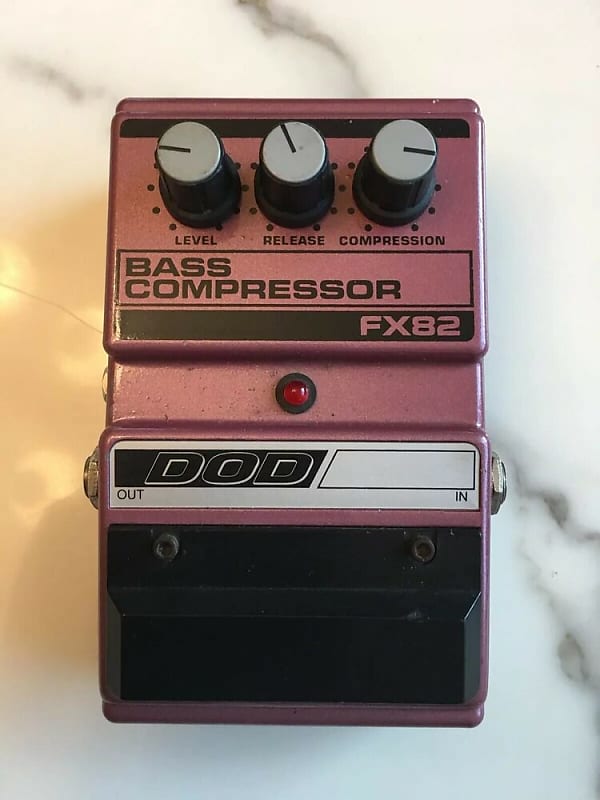 DOD Digitech FX82 Bass Compressor Rare Vintage Guitar Effect | Reverb