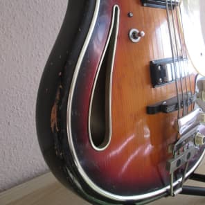 Hopf Saturn 67 Bass 1967 "Sunburst" very rare | Reverb