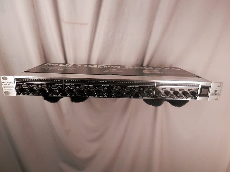 Behringer MDX4600 MultiCom Pro-XL 4-channel compressor rack | Reverb