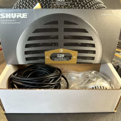 Shure 520DX Green Bullet Harmonica Microphone | Reverb