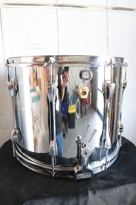 Ludwig 12x15" Chrome Over Aluminum Snare Drum Vintage 1960's | Reverb