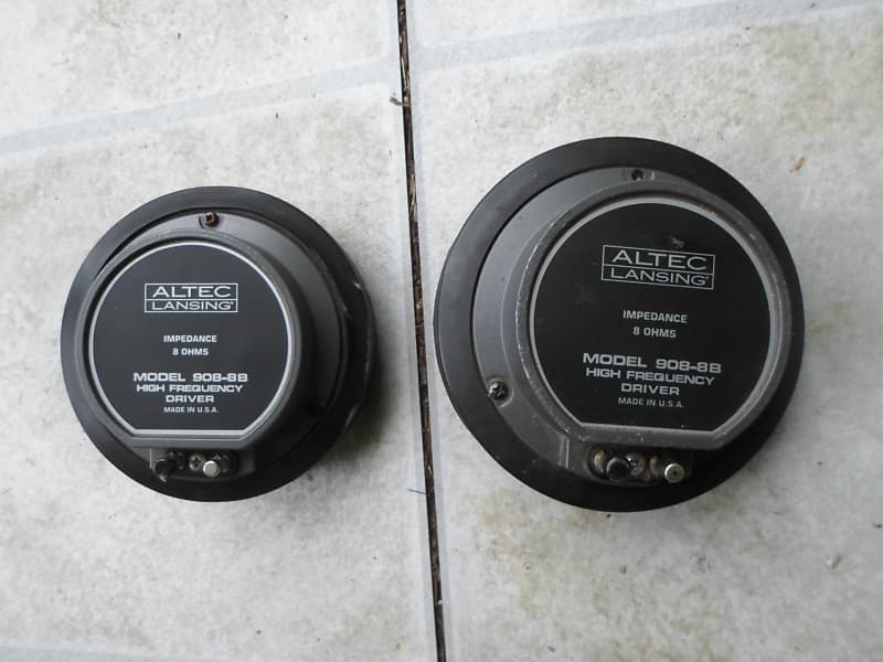 Altec Lansing 908-8b Horn Drivers PA | Reverb