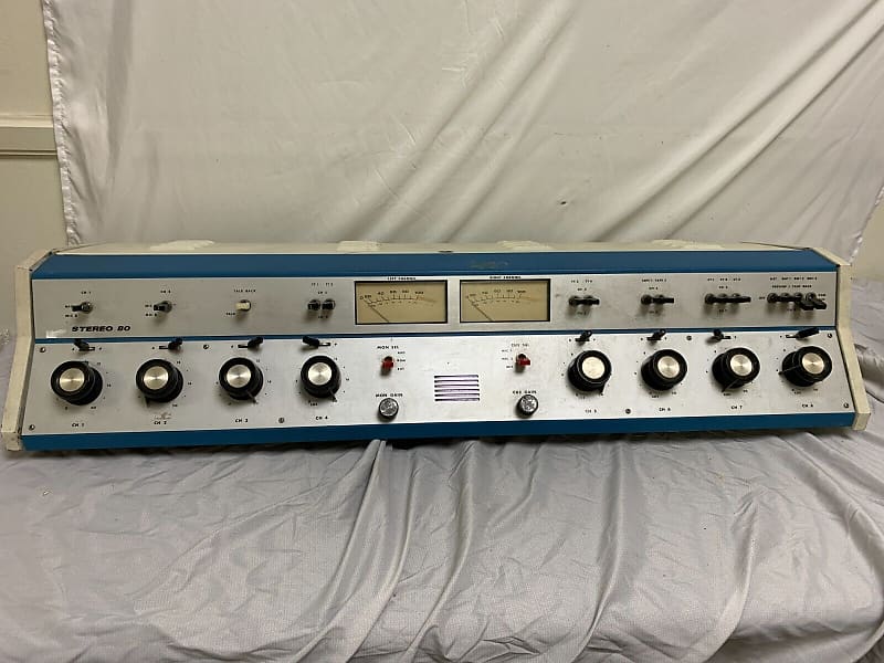 GATES STEREO 80 BROADCAST AUDIO CONSOLE MIXER | Reverb