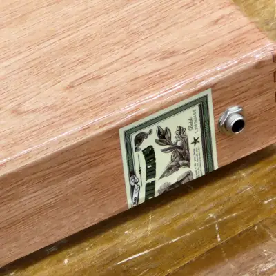 Cigar Box 3 String Home Made | Reverb UK