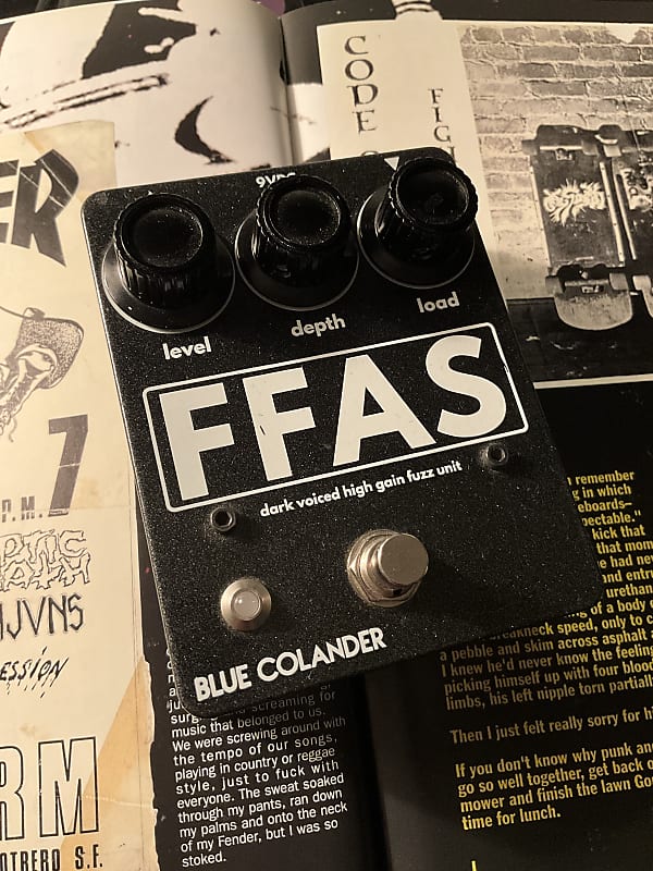 Blue Colander Fass | Reverb