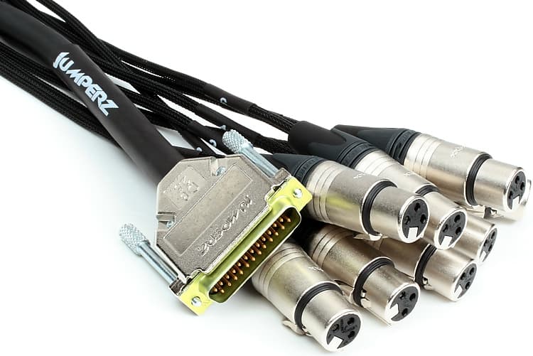 JUMPERZ JDB25-XLRF ZipLine DB25 to XLR Female 8-channel | Reverb