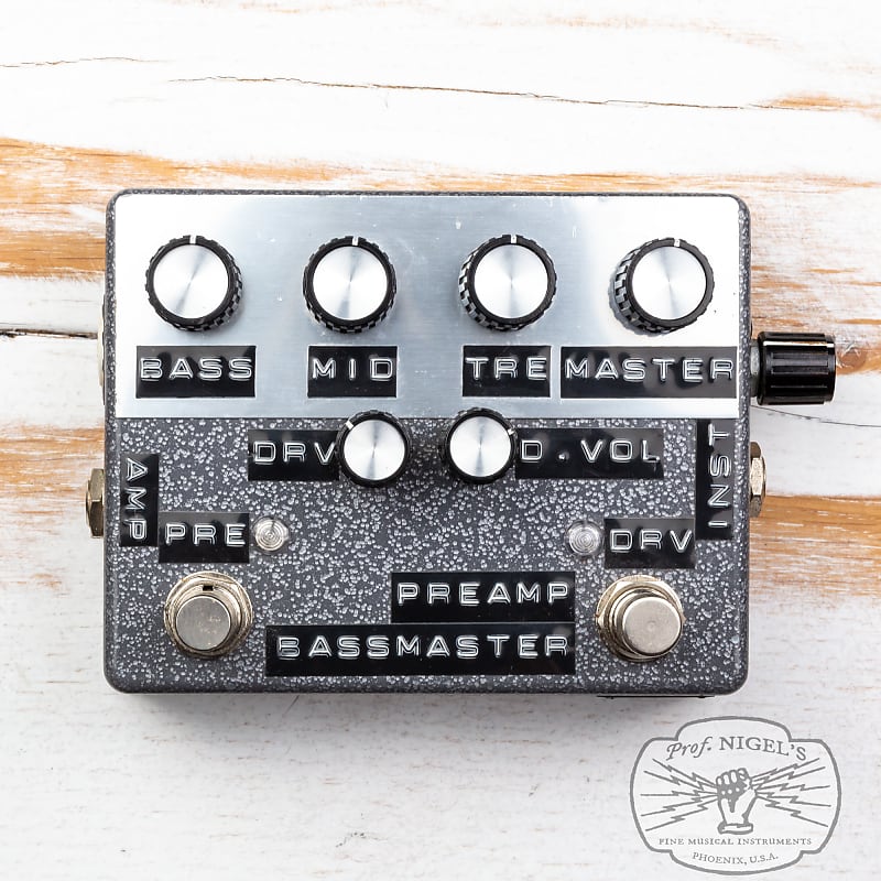 Shin's Music Bass Master Preamp Drive Black Hammer | Reverb Australia