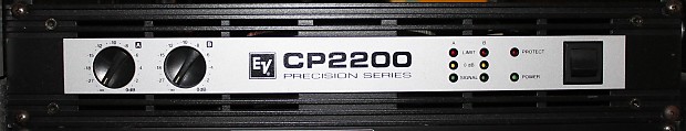 Electro Voice CP2200 Series Class H Power Amplifier, 2 x 800 | Reverb
