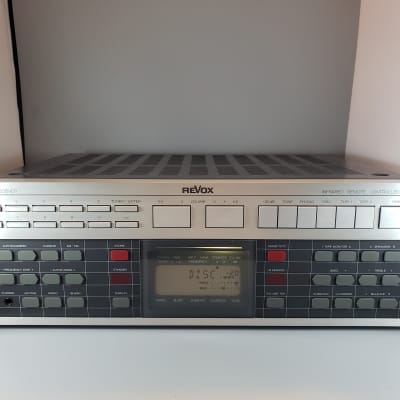 Rare Swiss Revox B285 AM/FM Stereo Tuner Amplifier 1986-Fully | Reverb