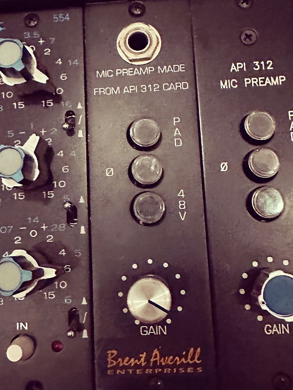 API 312 Vintage 1970 - Black - 2520 OpAmp | Reverb Australia