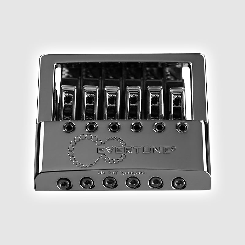 Evertune F Model - Black Nickel | Reverb