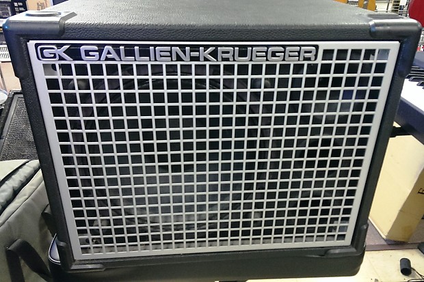 Two Gallien-Krueger Neo 112 Bass Cabinet, GK Covers, Sold | Reverb