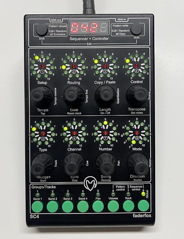 Faderfox Sc4 Sequencer and Controller | Reverb