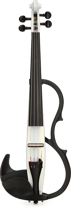 Yamaha Silent Series SV-200 Electric Violin - Pearl White | Reverb