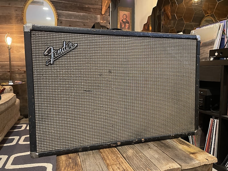 Fender Tremolux Cabinet 2x10 1964, 1965, 1966 Blackface | Reverb