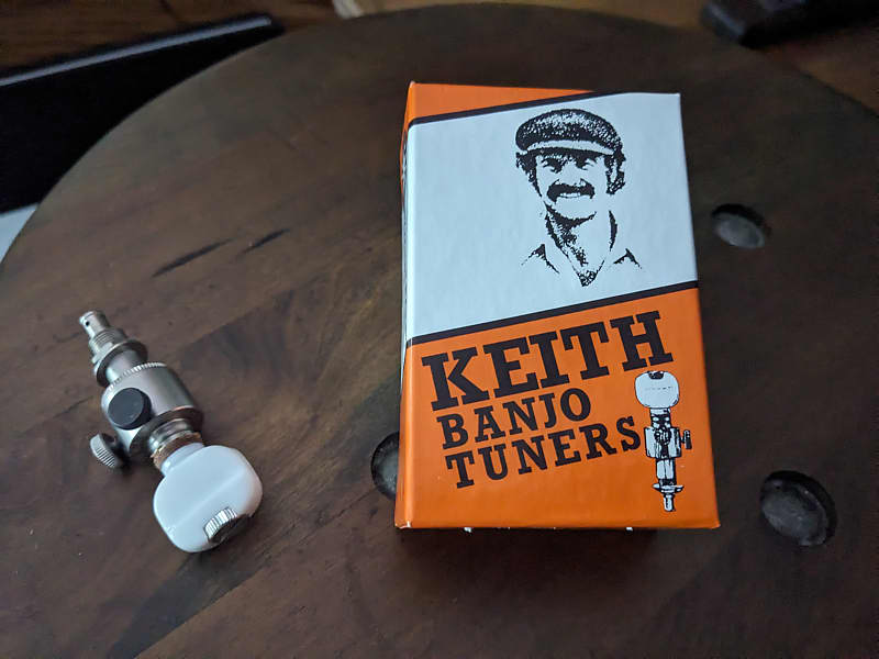 Keith Banjo D-Tuners for Guitar's 6th String - Stainless | Reverb