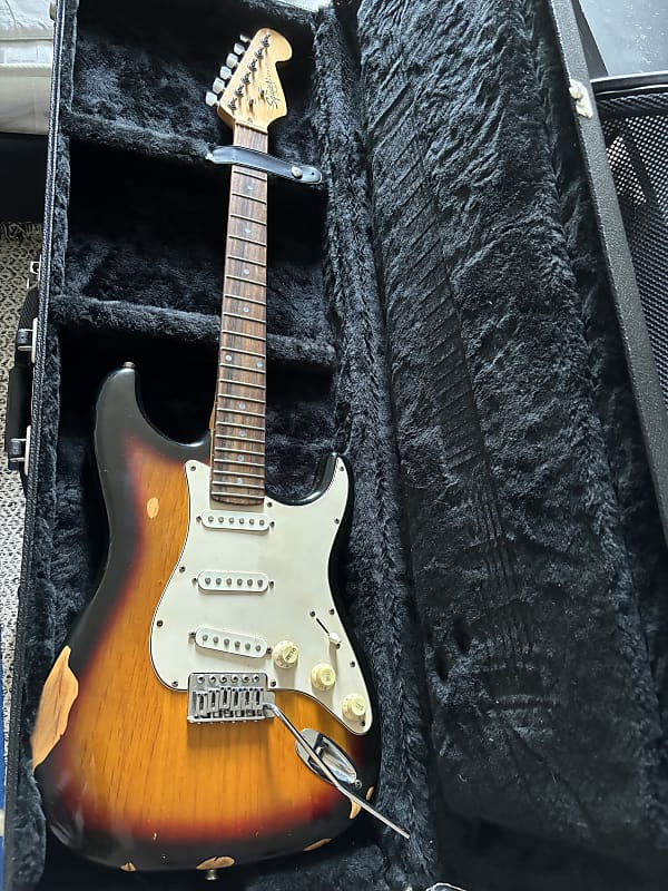 Squier Stratocaster 90s Estimated - 3 Tone Sunburst | Reverb UK