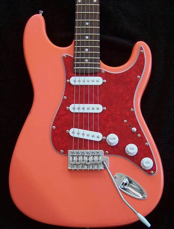 Tahitian Coral Strat 2018 Classic + Working Bridge | Reverb