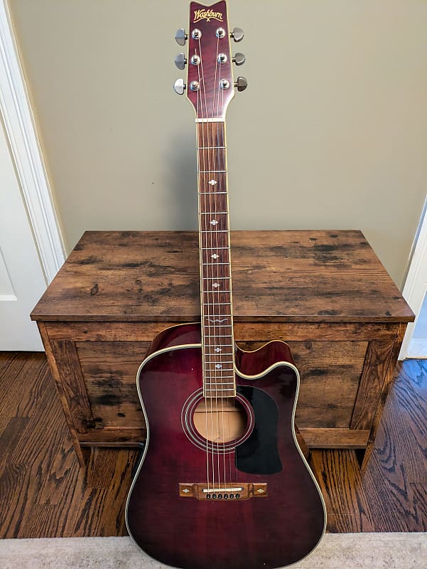 Washburn D-17CE/WR | Reverb