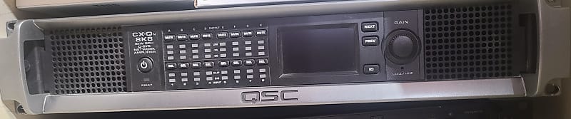 QSC Q-Sys CX-Qn 8K8 8 Channel 8000W Network Power Amplifier | Reverb