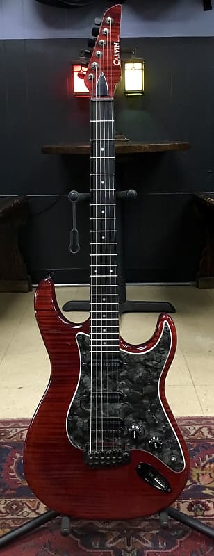 Carvin Bolt-T Red Flame Maple | Reverb