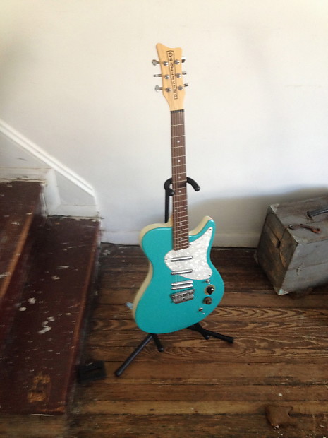 Danelectro Mod 6 Reissue 1998-2001 Turquoise | Reverb