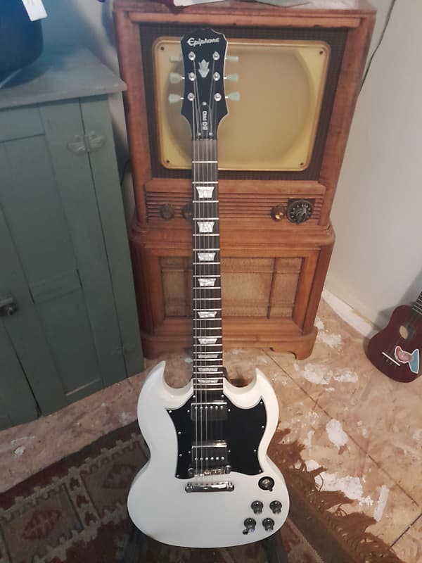 Epiphone Sg Pro 2013 Custom Shop WHSC | Reverb