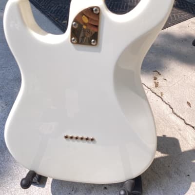 2010s Kiesel Bolt 6 USA Custom Shop "Marilyn" - White with | Reverb