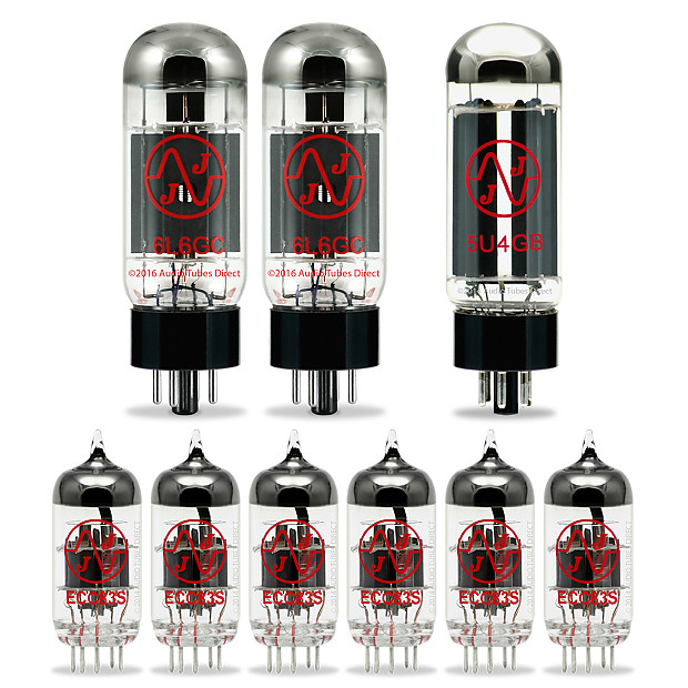 JJ Tube Upgrade Kit For Fender Concert 5U4 Amps 6L6GC ECC83S | Reverb