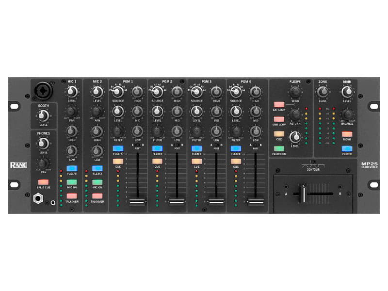 Rane MP25 Club Rackmount DJ Mixer (b stock) - discontinued | Reverb