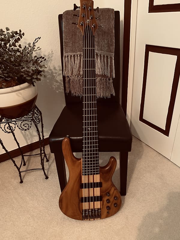 Raven West RB6500 Natural 6 String Bass | Reverb