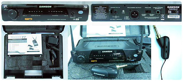 Samson AirLine 77 Guitar System - UHF Wireless | Reverb