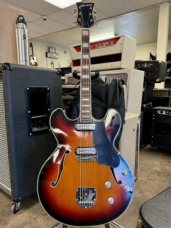 Welson DS-2T 1960s - Sunburst | Reverb