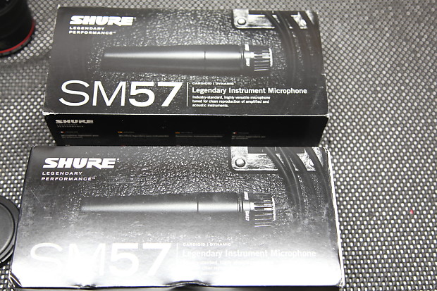Shure SM57 PAIR - New IN BOX! | Reverb