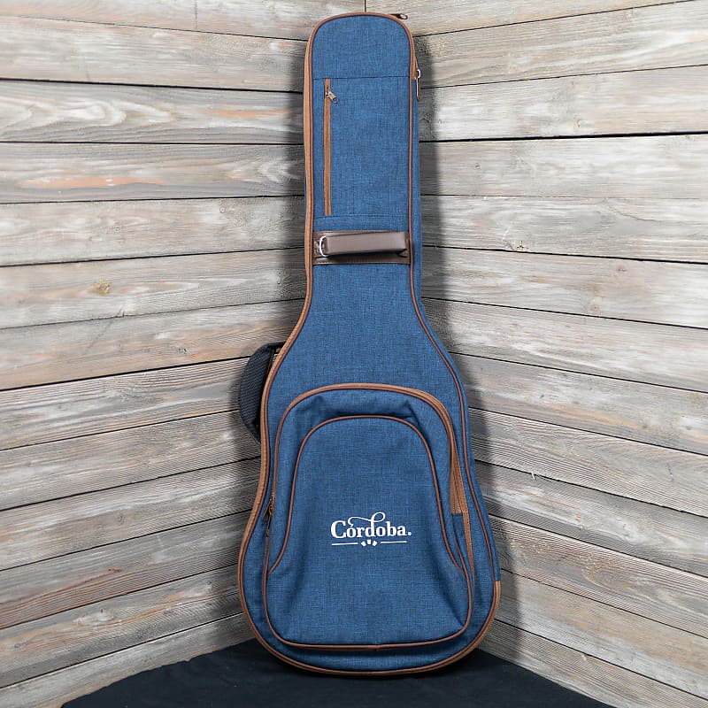 Cordoba Stage Thineline Nylon String A/E Gig Bag - Blue and | Reverb