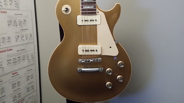 Gibson Les Paul Gold Top (ALL GOLD Bullion Back & Sides) 1991 | Reverb