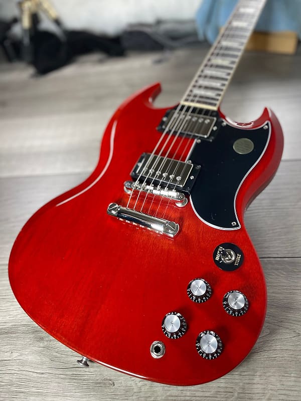 Gibson SG Standard '61 Stop bar Vintage Cherry | Reverb